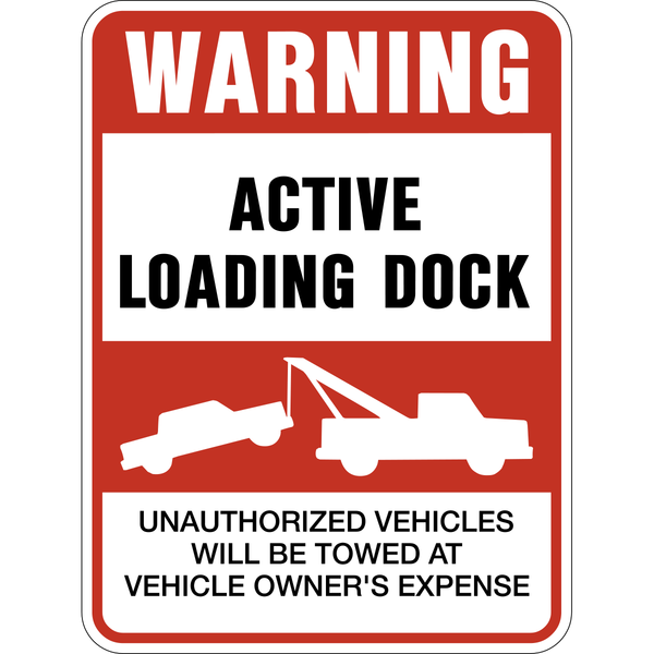 Loading Dock Active | Western Safety Sign