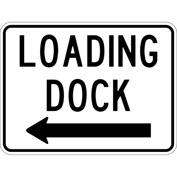 Loading Dock | Western Safety Sign