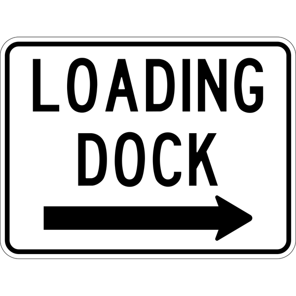 Loading Dock | Western Safety Sign