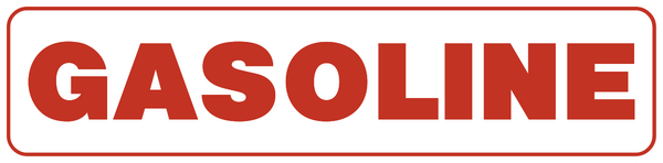 Fuel - Gasoline | Western Safety Sign