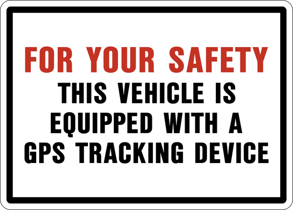 GPS Tracking | Western Safety Sign