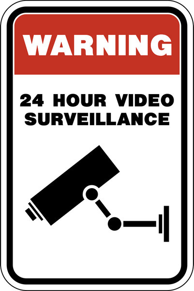 Video Surveillance Warning Sign | Western Safety Sign