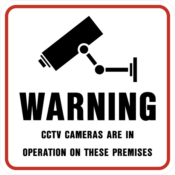 CCTV Camera in Operation Sign | Western Safety Sign