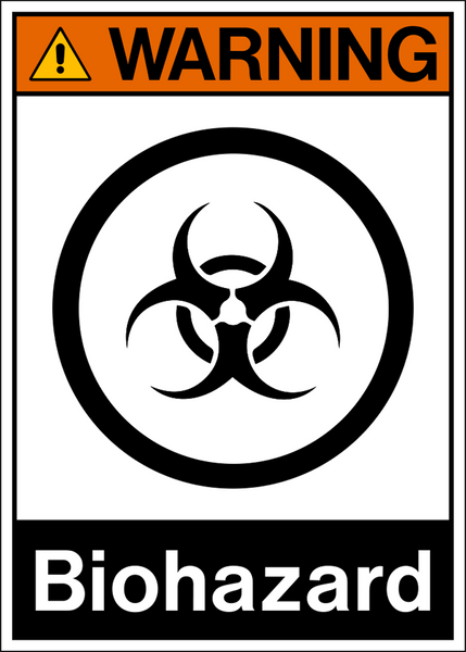 Warning - Biohazard – Western Safety Sign