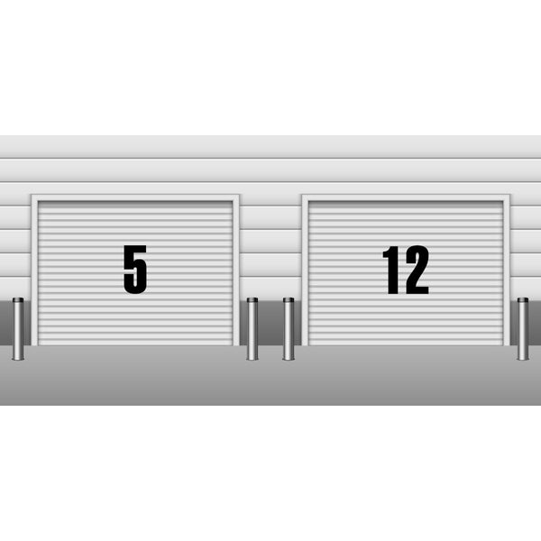 Warehouse Door Lettering | Western Safety Sign